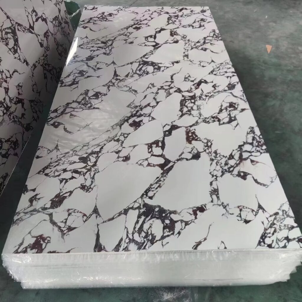 Decorative Hot PVC Marble Substitute Pvc Sheet Wall Panel Factory Price ...