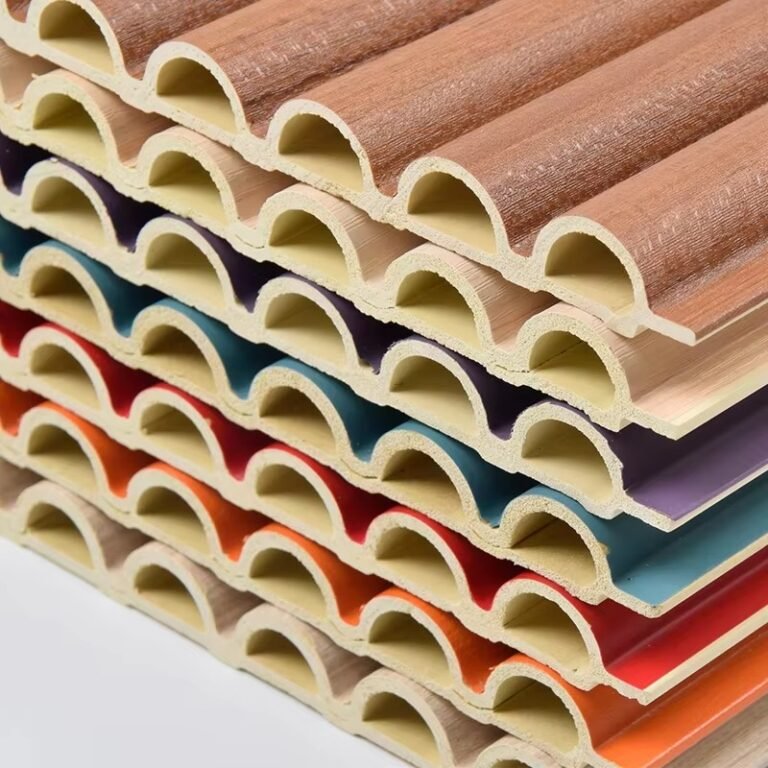 Decorative Interior WPC Composite Wall Panels Factory Recessed Wall ...
